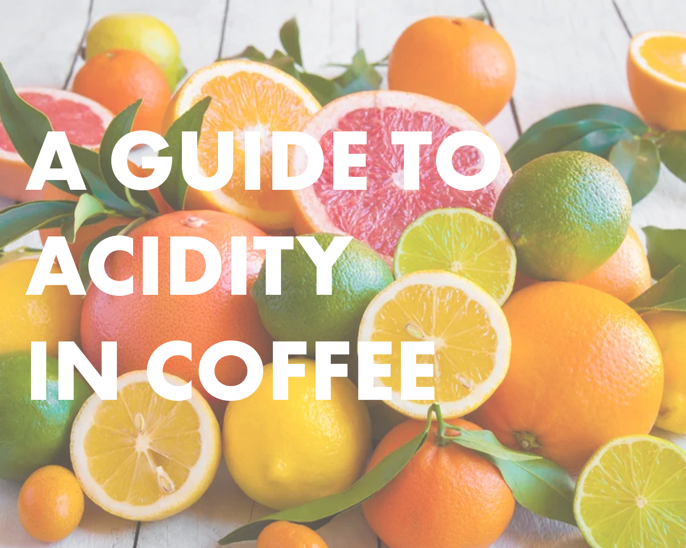 A Guide to Acidity in Coffee – Outpost Coffee